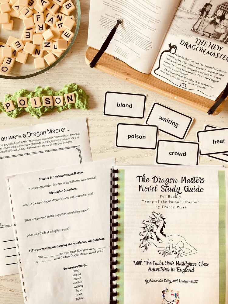 Dragon Masters Novel Study Guides – The Masterpiece Studio