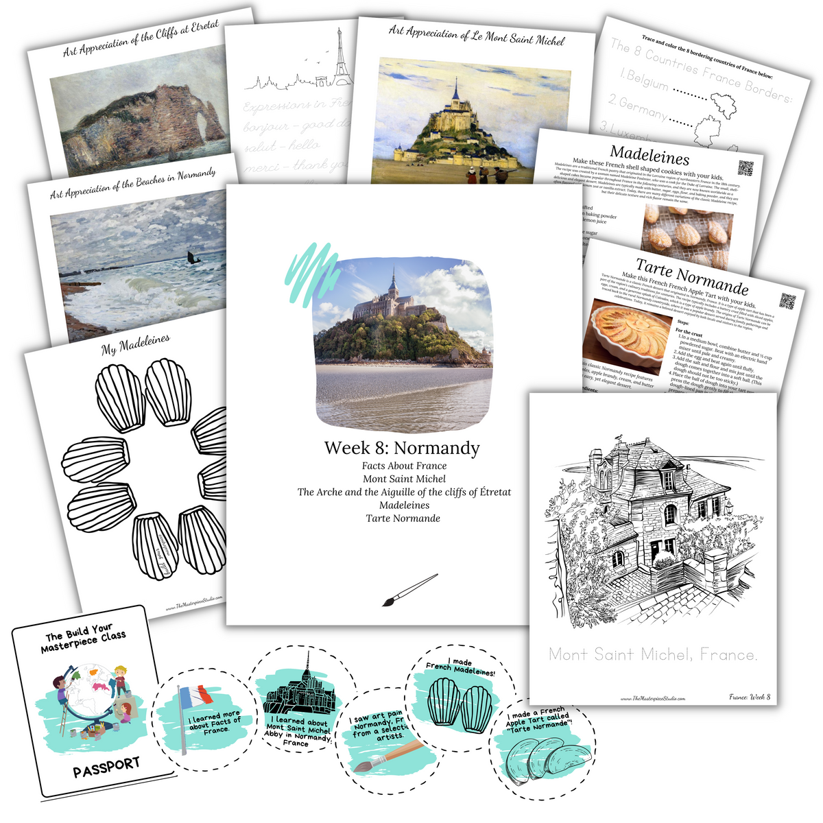 Adventures in France Week 8: Normandy + Mont Saint Michel + Étretat ...