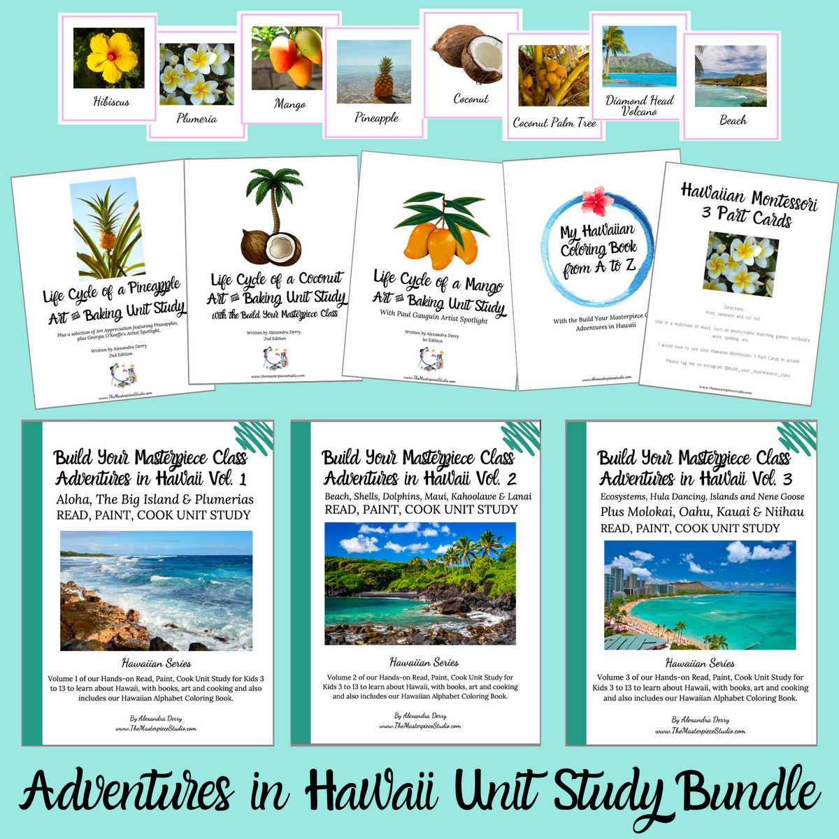 Adventures in Hawaii Unit Study BUNDLE – The Masterpiece Studio
