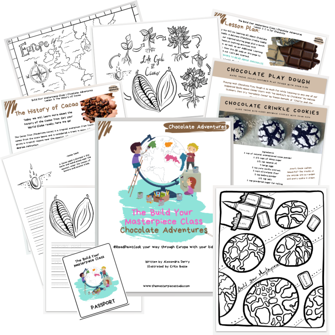 Chocolate Adventures + Life Cycle of Cacao BUNDLE – The Masterpiece Studio