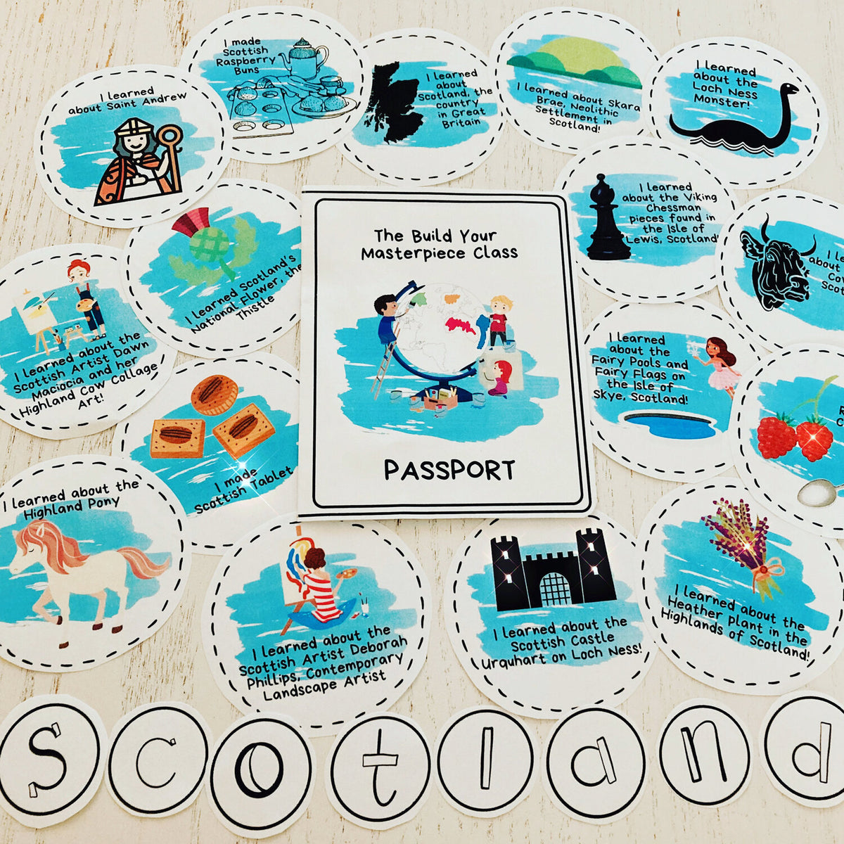 Adventures in Scotland - 3 Week Unit Study Bundle - Great Britain Seri ...