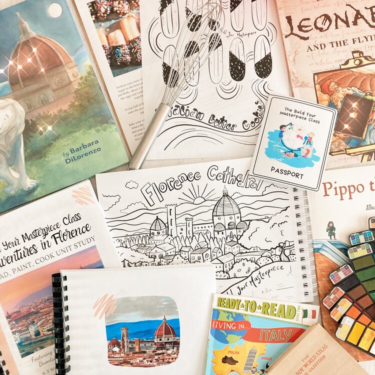 Adventures in Florence 3 Week Unit Study Bundle - Architects + Artists ...