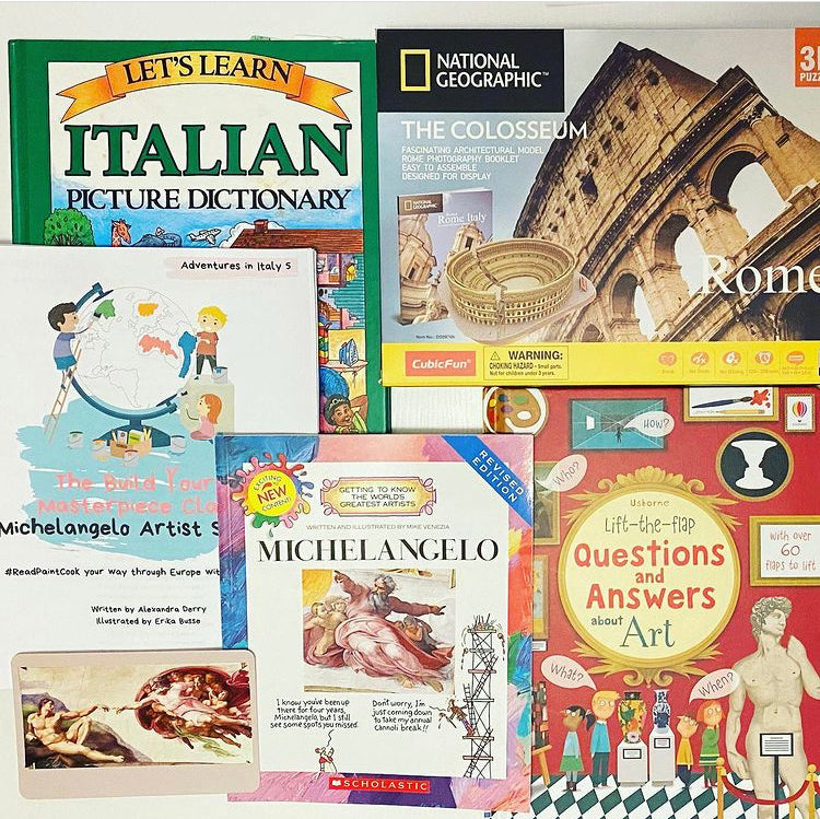 Adventures in Italy Week 1: Pizza + Map + Flag – The Masterpiece Studio