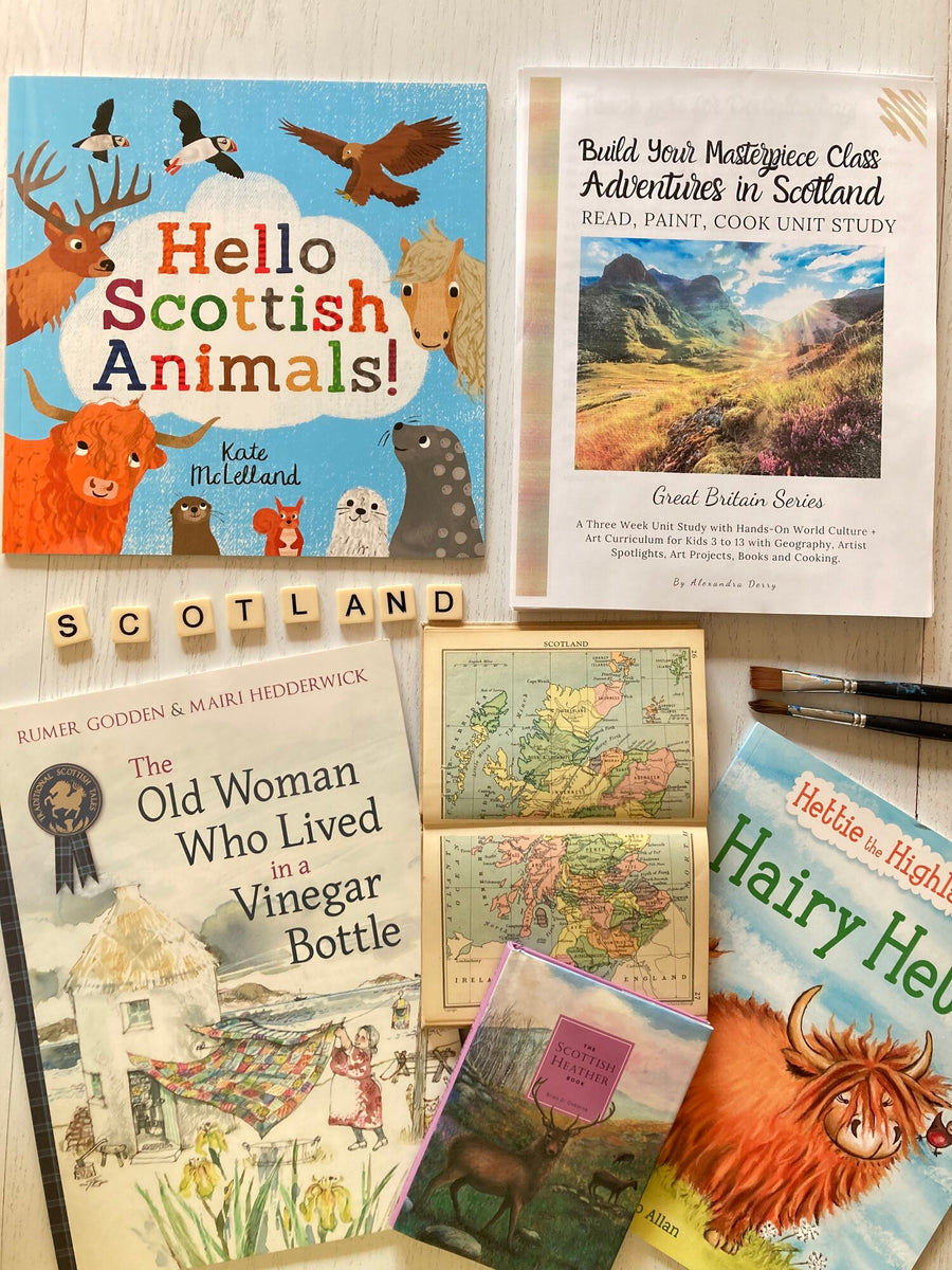 Adventures in Scotland - 3 Week Unit Study Bundle - Great Britain Seri ...