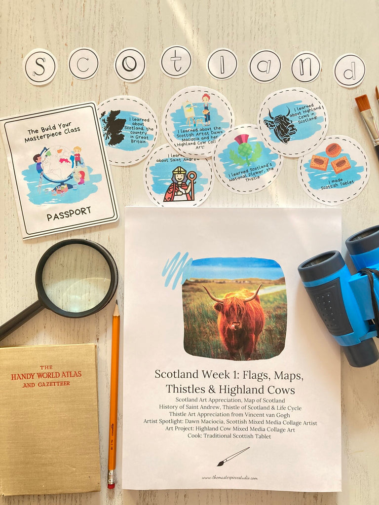 Adventures in Scotland - 3 Week Unit Study Bundle - Great Britain Seri ...