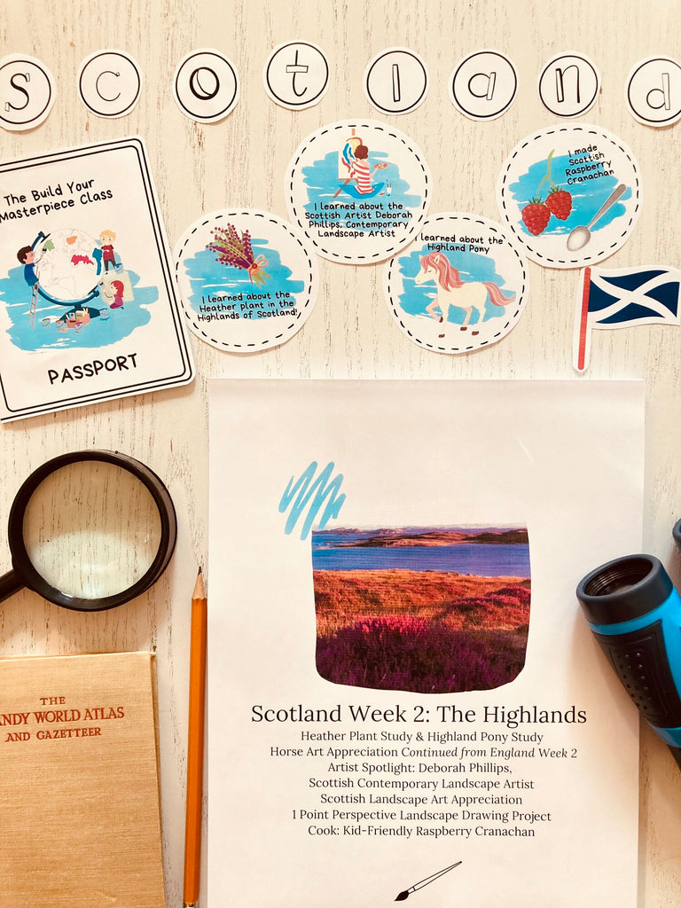Adventures in Scotland - 3 Week Unit Study Bundle - Great Britain Seri ...