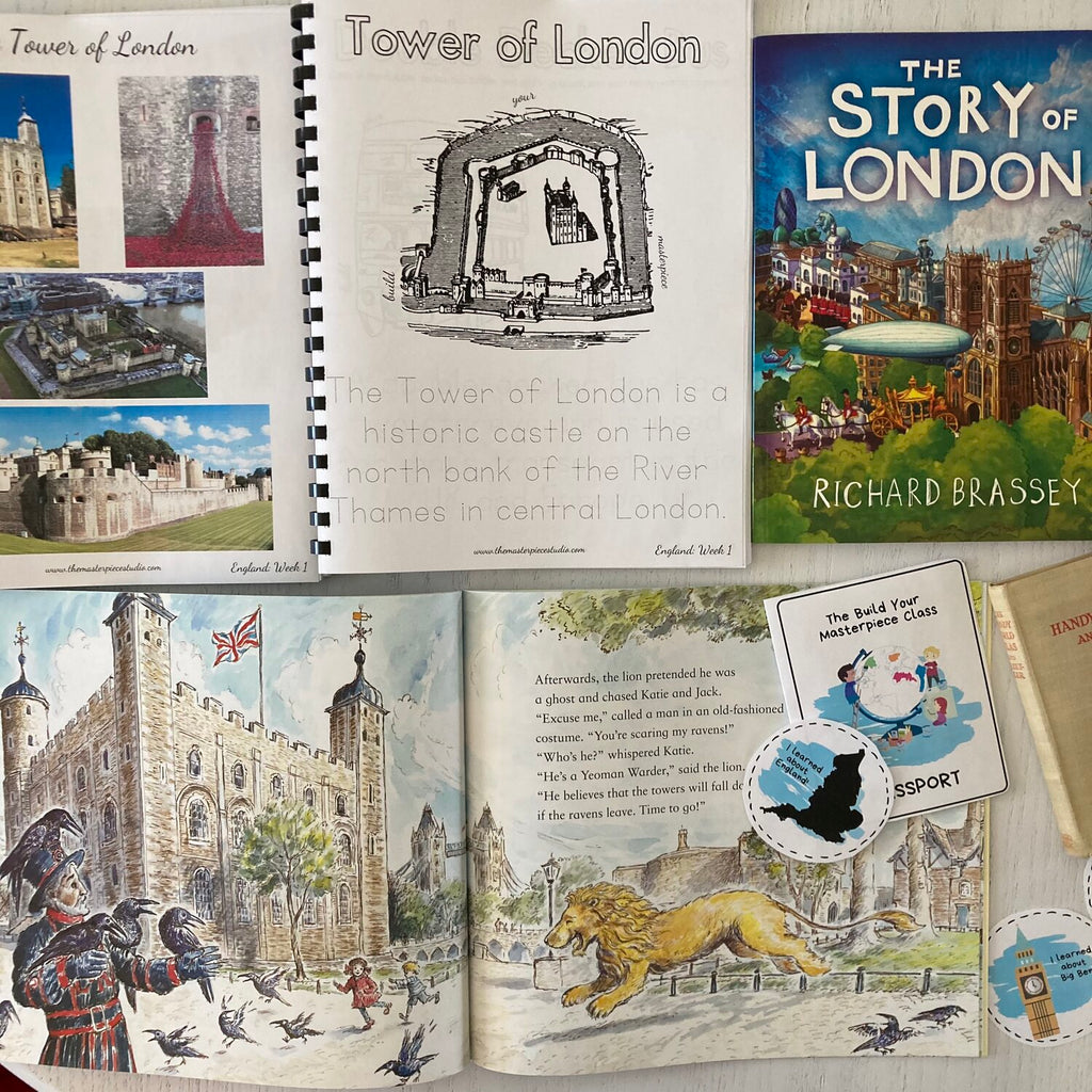 Adventures in England - 2 Week Unit Study - Great Britain Series – The ...