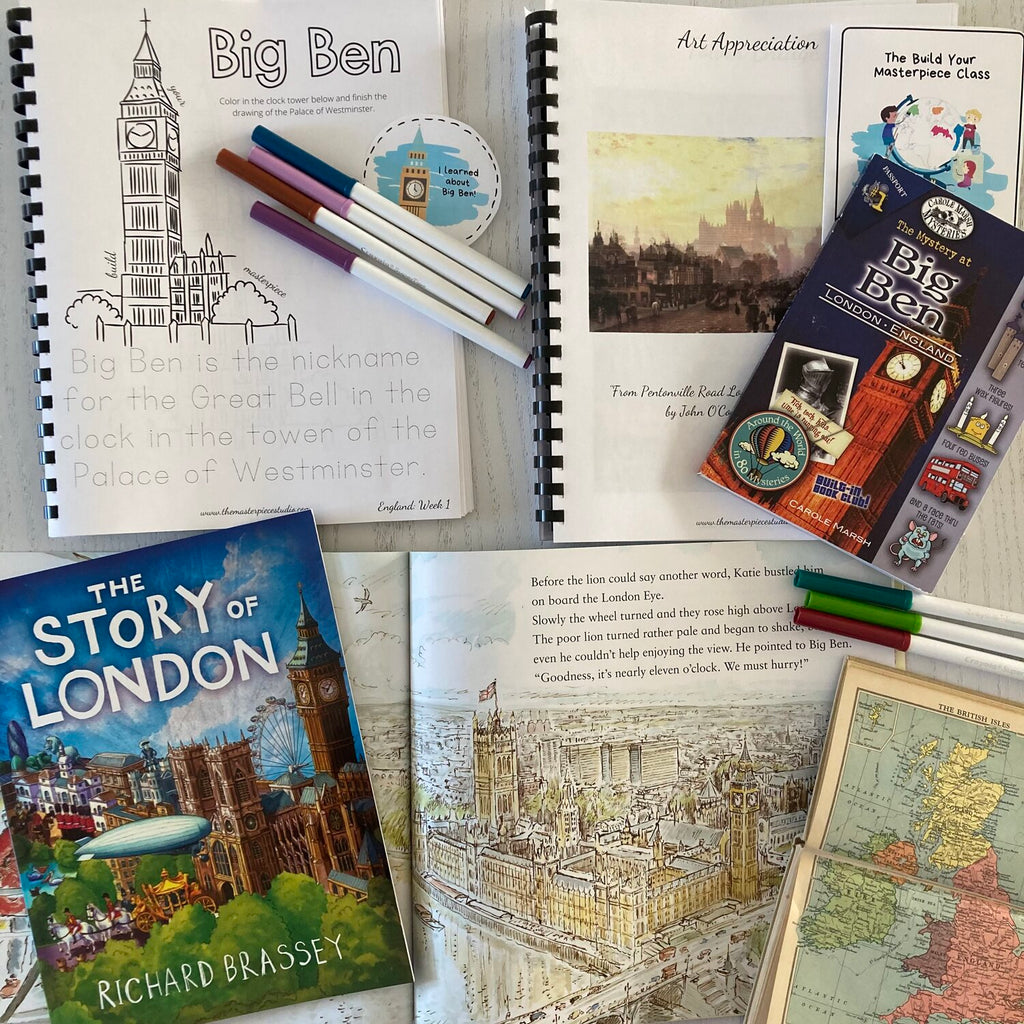 Adventures in England - 2 Week Unit Study - Great Britain Series – The ...