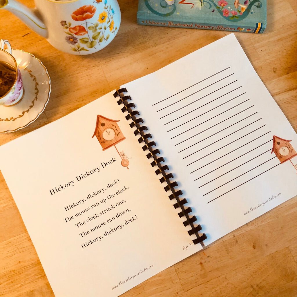Classic Nursery Rhymes Writing Journal for Kids - 3rd Edition – The ...