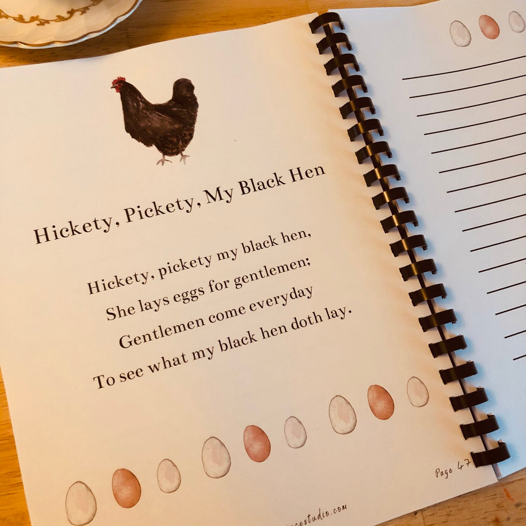 Classic Nursery Rhymes Writing Journal for Kids - 3rd Edition – The ...