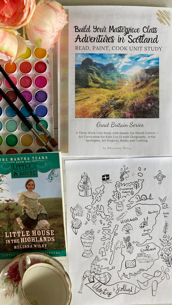 Adventures in Scotland - 3 Week Unit Study Bundle - Great Britain Seri ...