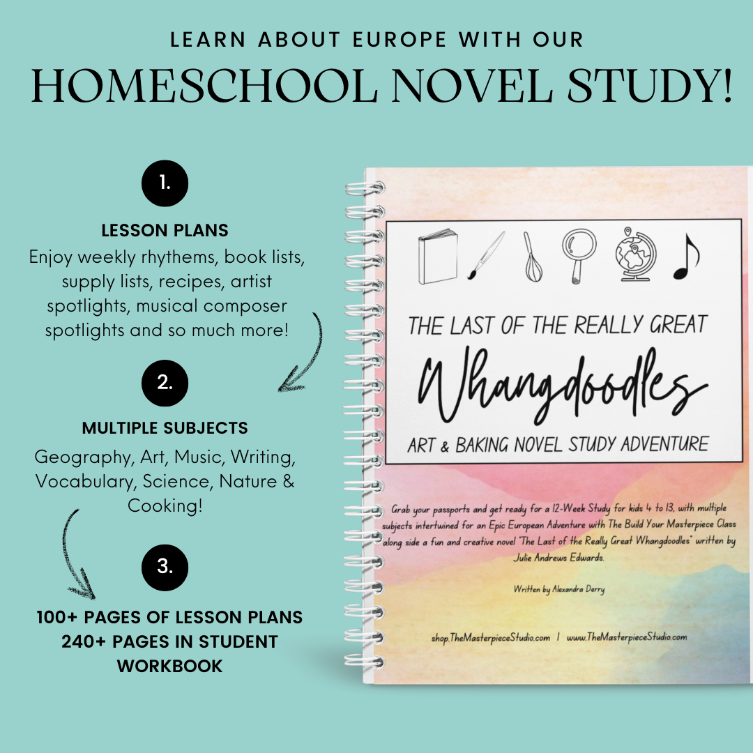 Whangdoodle Art & Baking Novel Study Adventure – The Masterpiece Studio